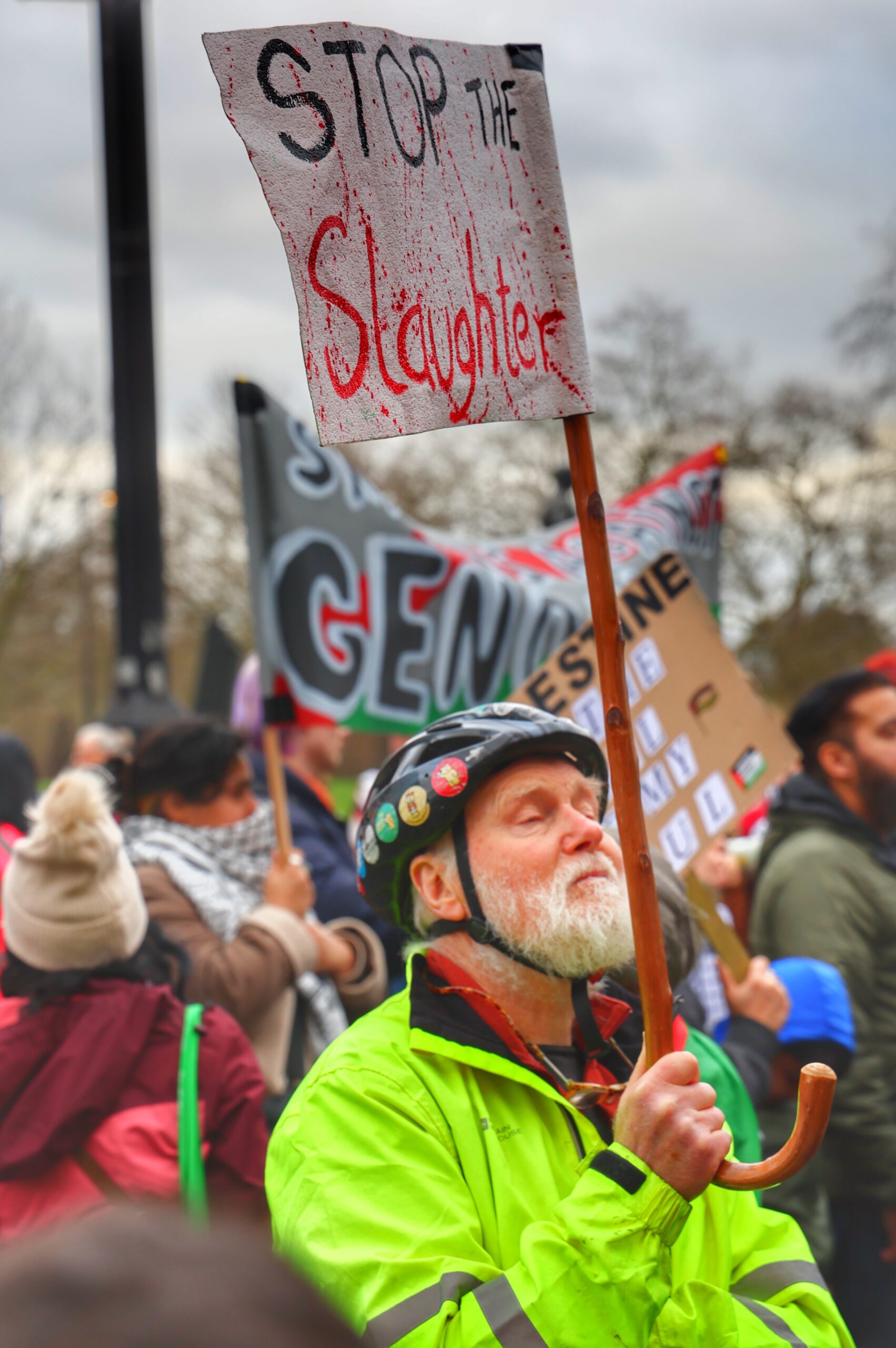 Stop the War in Gaza: Ceasefire Now London Demo | Stephen Sizer
